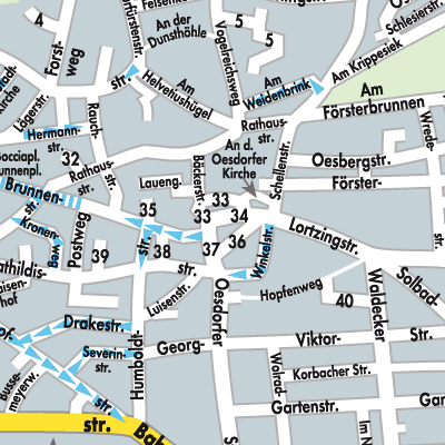 Bad Pyrmont - Stadtpläne und Landkarten