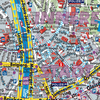 Graz - Stadtpläne und Landkarten