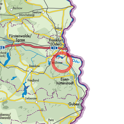 Groß Lindow - Stadtpläne und Landkarten