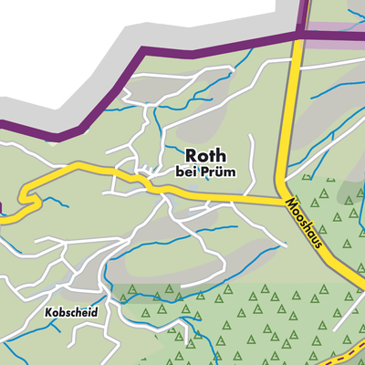 Roth bei Prüm - Stadtpläne und Landkarten