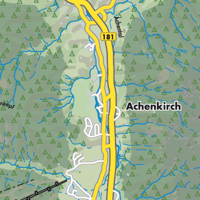 Achenkirch - Stadtpläne und Landkarten