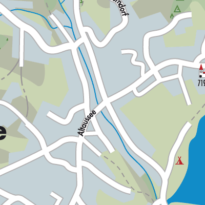 Altaussee - Stadtpläne und Landkarten