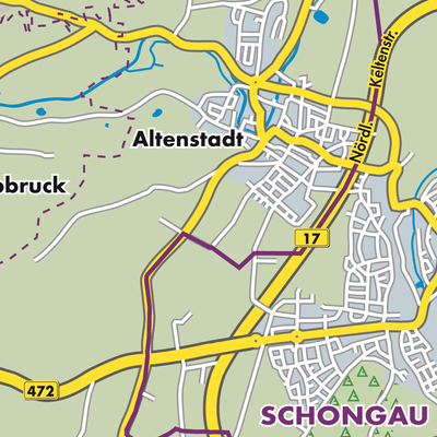 Altenstadt - Stadtpläne und Landkarten
