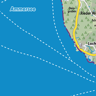 Ammersee - Stadtpläne und Landkarten