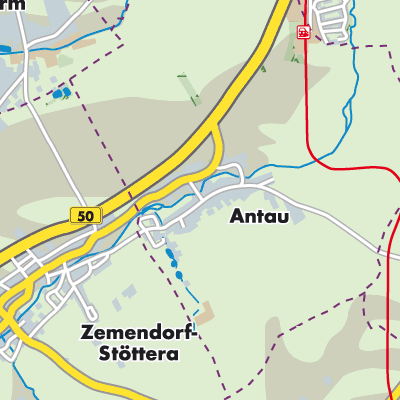 Antau/Otava - Stadtpläne und Landkarten