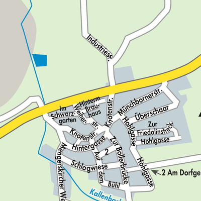 Arborn - Stadtpläne und Landkarten