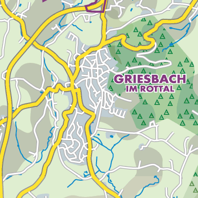 Bad Griesbach i.Rottal - Stadtpläne und Landkarten