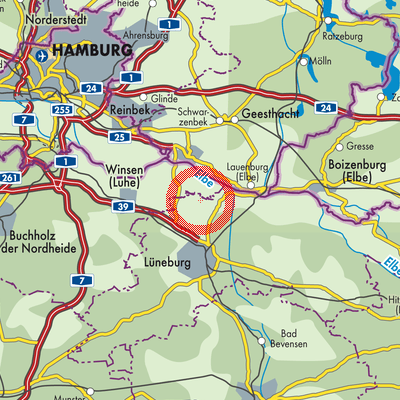 Barum - Stadtpläne und Landkarten