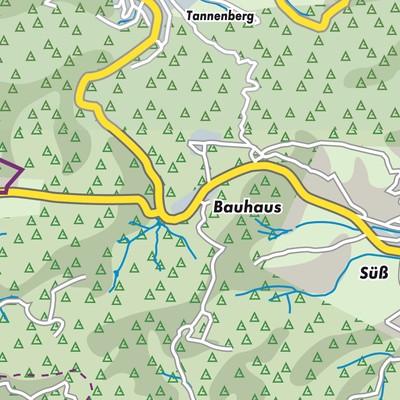 Bauhaus - Stadtpläne und Landkarten