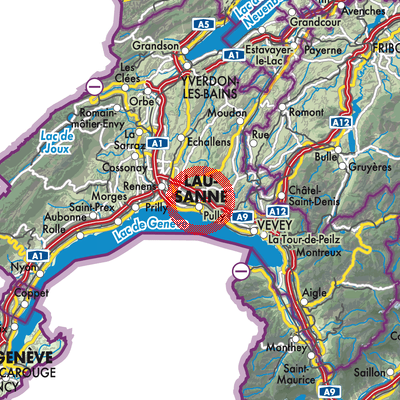 Belmont - Stadtpläne und Landkarten