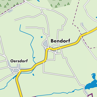 Bendorf - Stadtpläne und Landkarten