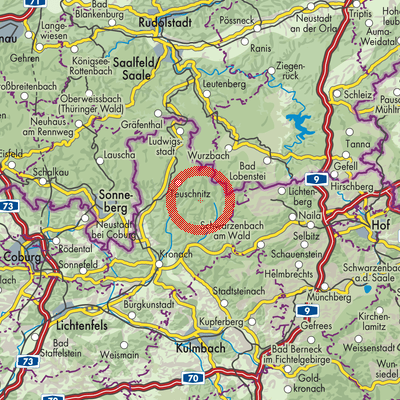 Birnbaum - Stadtpläne und Landkarten