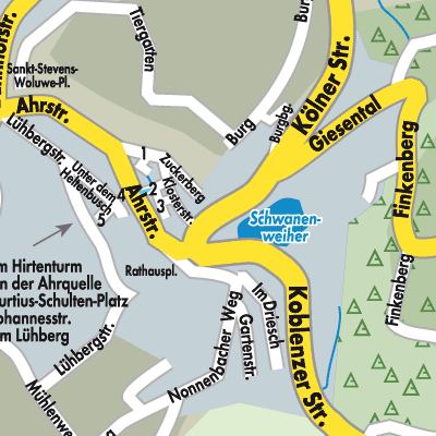 Blankenheim - Stadtpläne und Landkarten