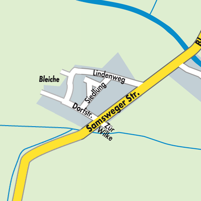 Bleiche - Stadtpläne und Landkarten