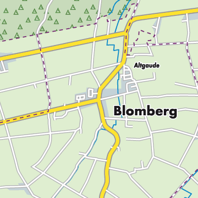 Blomberg - Stadtpläne und Landkarten