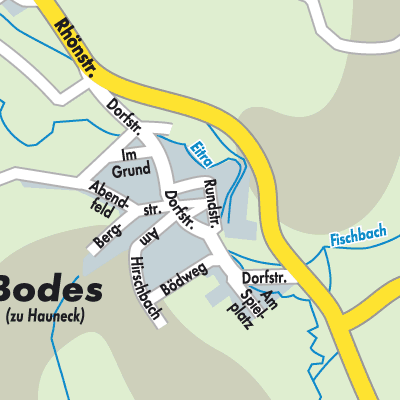 Bodes - Stadtpläne und Landkarten
