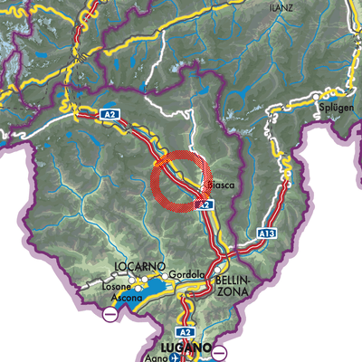 Bodio - Stadtpläne und Landkarten