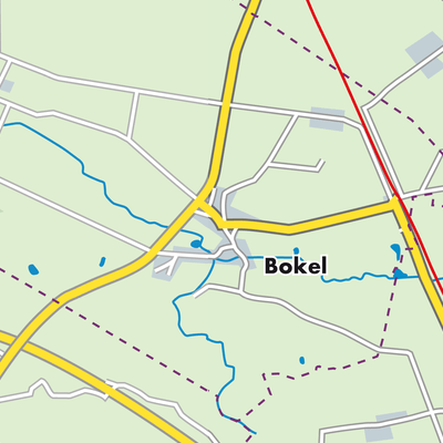 Bokel - Stadtpläne und Landkarten