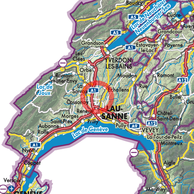 Boussens - Stadtpläne und Landkarten