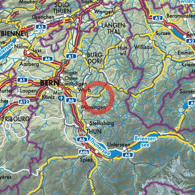 Bowil - Stadtpläne und Landkarten