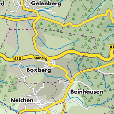 Boxberg - Stadtpläne und Landkarten