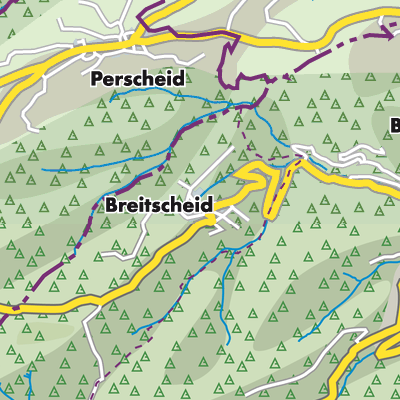 Breitscheid - Stadtpläne und Landkarten