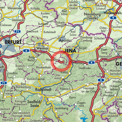 Bucha - Stadtpläne und Landkarten