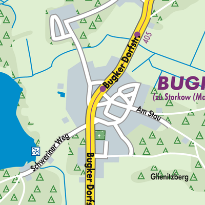 Bugk - Stadtpläne und Landkarten