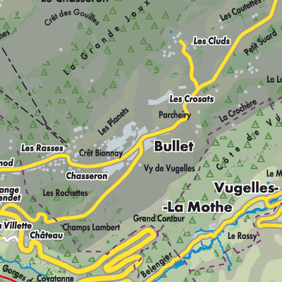 Bullet - Stadtpläne und Landkarten