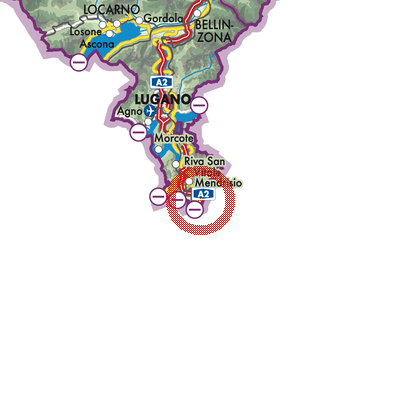 Chiasso - Stadtpläne und Landkarten