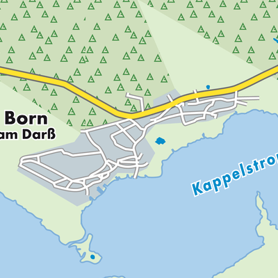 Darß/Fischland - Stadtpläne und Landkarten
