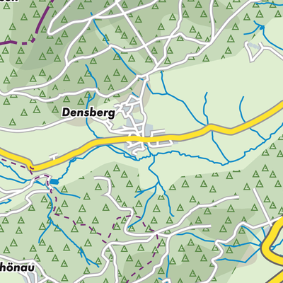 Densberg - Stadtpläne und Landkarten