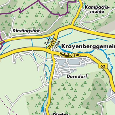 Dorndorf - Stadtpläne und Landkarten