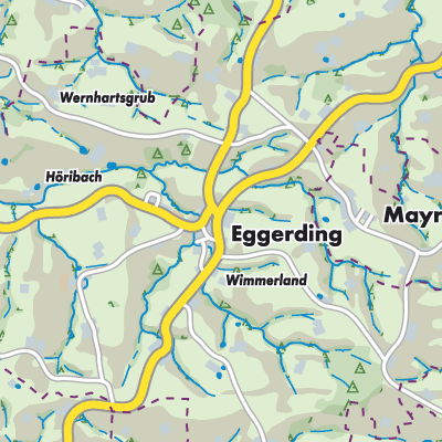 Eggerding - Stadtpläne und Landkarten