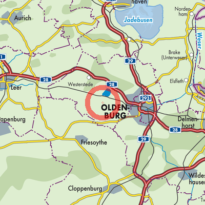 Ekern - Stadtpläne und Landkarten