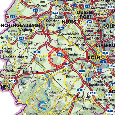 Elsdorf - Stadtpläne und Landkarten