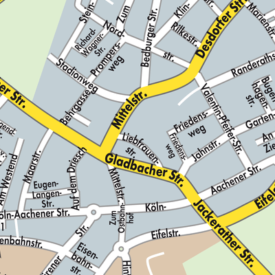 Elsdorf - Stadtpläne und Landkarten