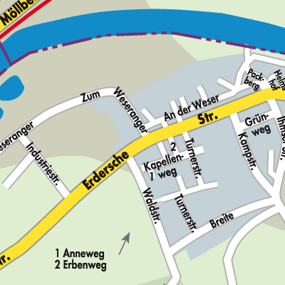 Erder - Stadtpläne und Landkarten