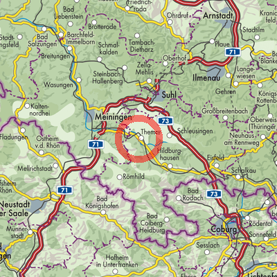 Feldstein - Stadtpläne und Landkarten