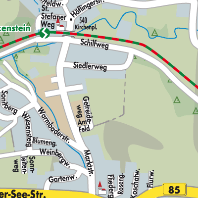 Finkenstein am Faaker See - Stadtpläne und Landkarten