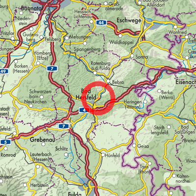 Friedlos - Stadtpläne und Landkarten