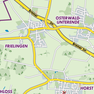 Frielingen - Stadtpläne und Landkarten
