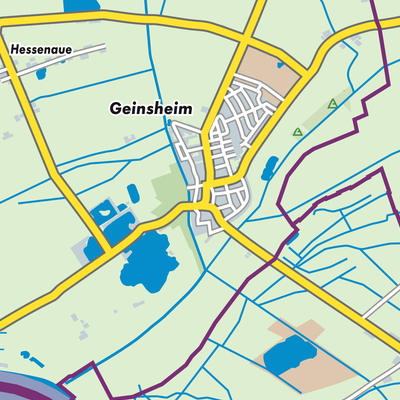 Geinsheim - Stadtpläne und Landkarten