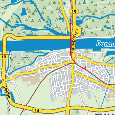 Gemeinde Tulln an der Donau - Stadtpläne und Landkarten