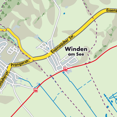 Winden am See - Stadtpläne und Landkarten