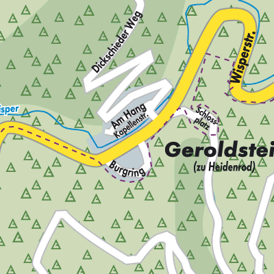 Geroldstein - Stadtpläne und Landkarten