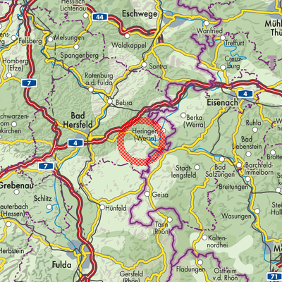 Gethsemane - Stadtpläne und Landkarten