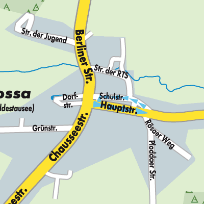 Gossa - Stadtpläne und Landkarten