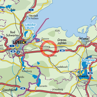 Grieben - Stadtpläne und Landkarten