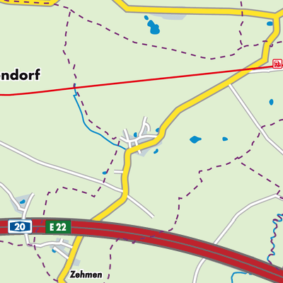 Grieben - Stadtpläne und Landkarten